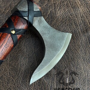 Custom Handmade RAGNAR'S Viking Axe, Viking Bearded Axe Medieval Viking Tomahawk, Runic Bearded ...