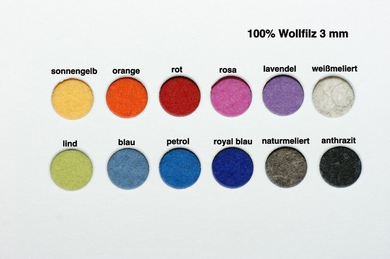 Vögelchen aus Wollfilz - Etsy.de