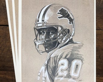 Barry sanders | Etsy
