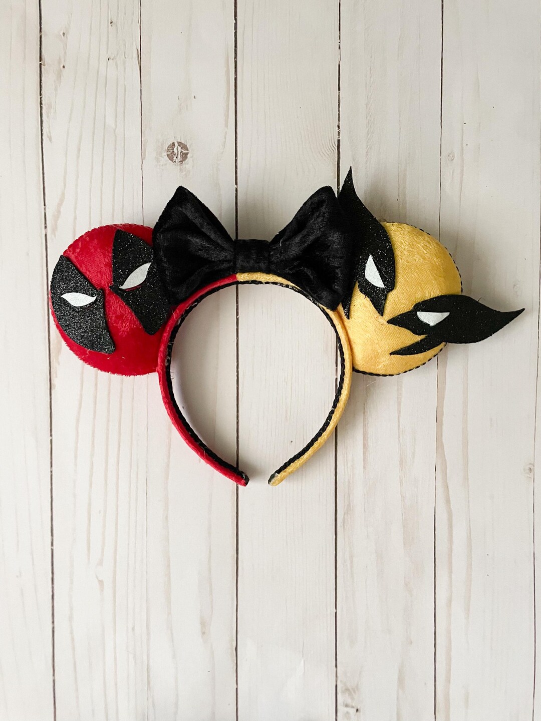 Deadp and Wolverine Mouse Inspired Ears - Etsy