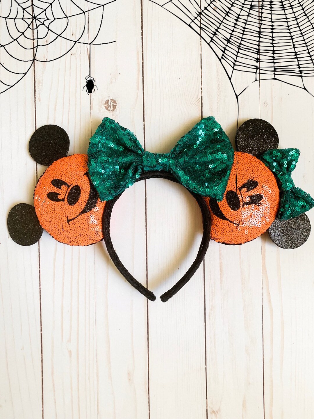 Mickey and Minnie Pumpkin Inspired Ears - Etsy