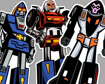 Gobots Stickers | Etsy Canada