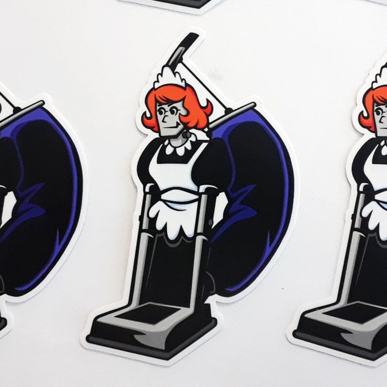 Richie Rich Dollar and Irona 80's Cartoon Stickers - Etsy