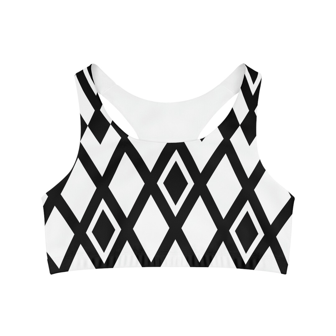 Seamless Sports Bra AOP - Etsy