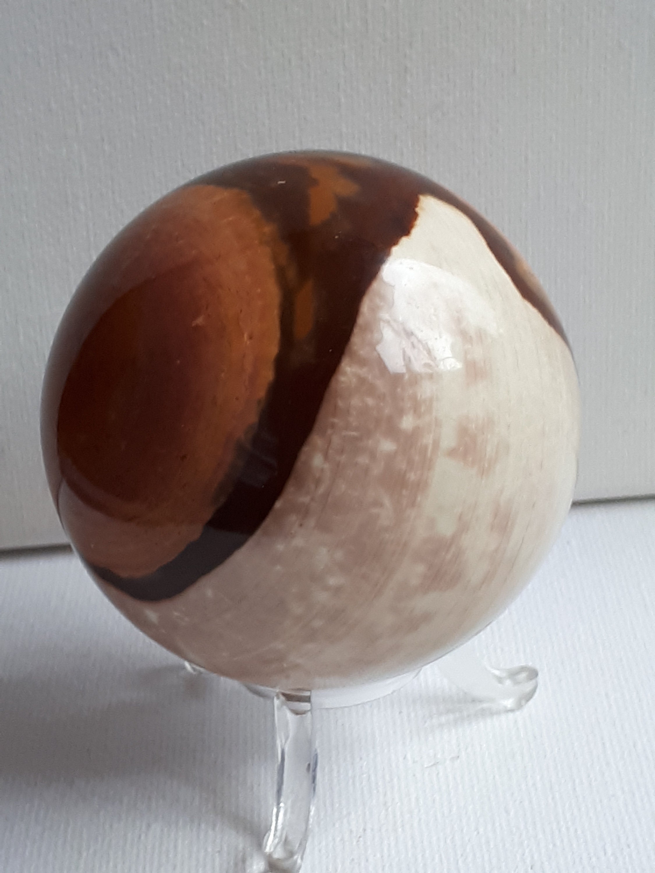 Polychrome Jasper Ball With Acrylic Stand - Etsy