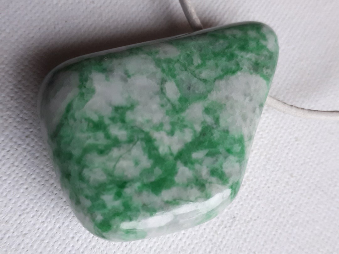 Beautiful and Rare, Jadeite jade From China With Leather Strap. - Etsy