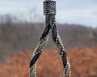 Beaded Horse Hair Tassel Keychain Personalized Cowgirl | Etsy