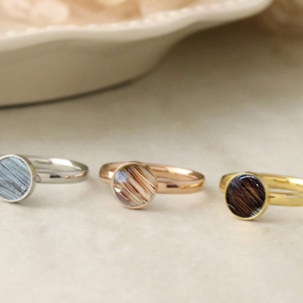 Horse Hair Ring - Etsy