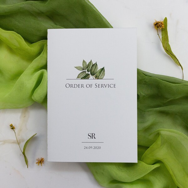 Birthday Order of Service Template - Etsy