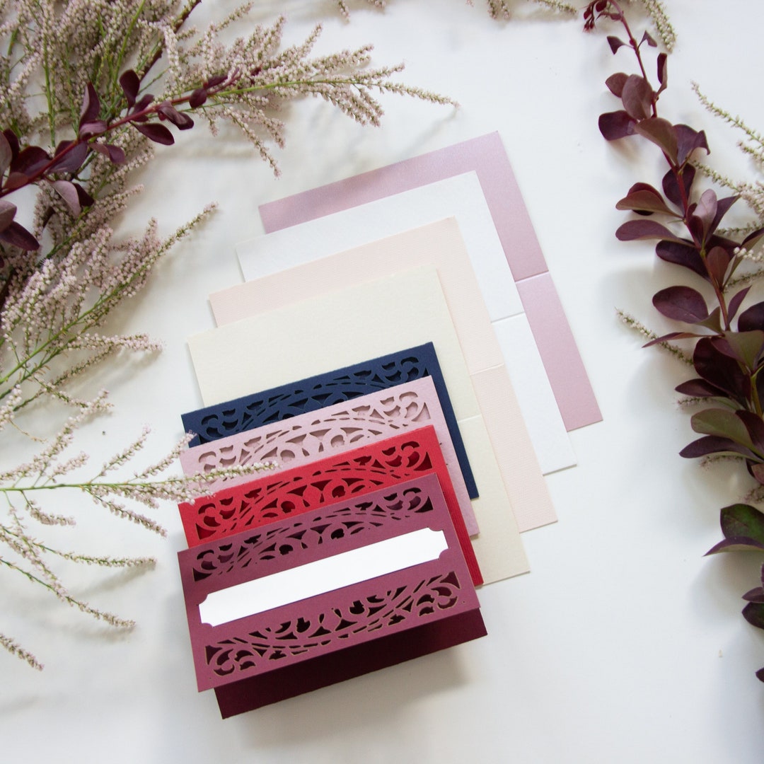 Wedding PLACE CARDS Laser Cut Colors Decoration Wedding Table ...