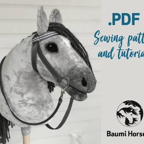 Hobby Horse Sewing Pattern With Tutorial Pdf-download DIY - Etsy