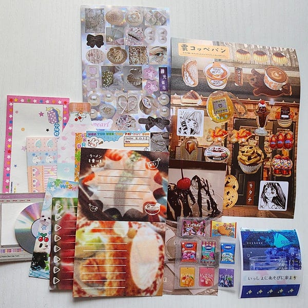 Japanese Retro Stationary - Etsy
