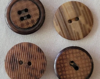 Antique Vegetable Ivory Buttons | Etsy