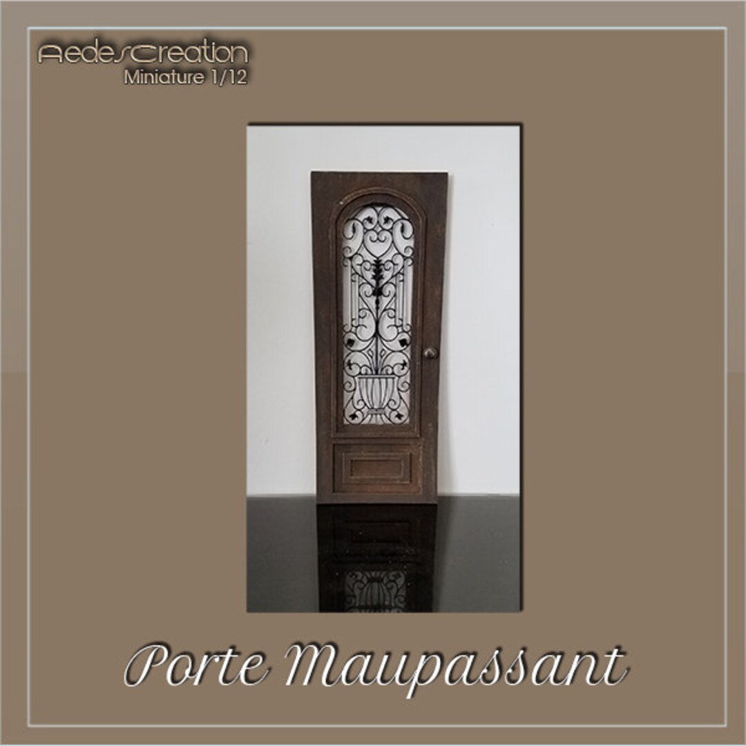 Part 3 - Wrought Iron Style Ironwork Grid - Dollhouse Miniature 1:12 - Etsy