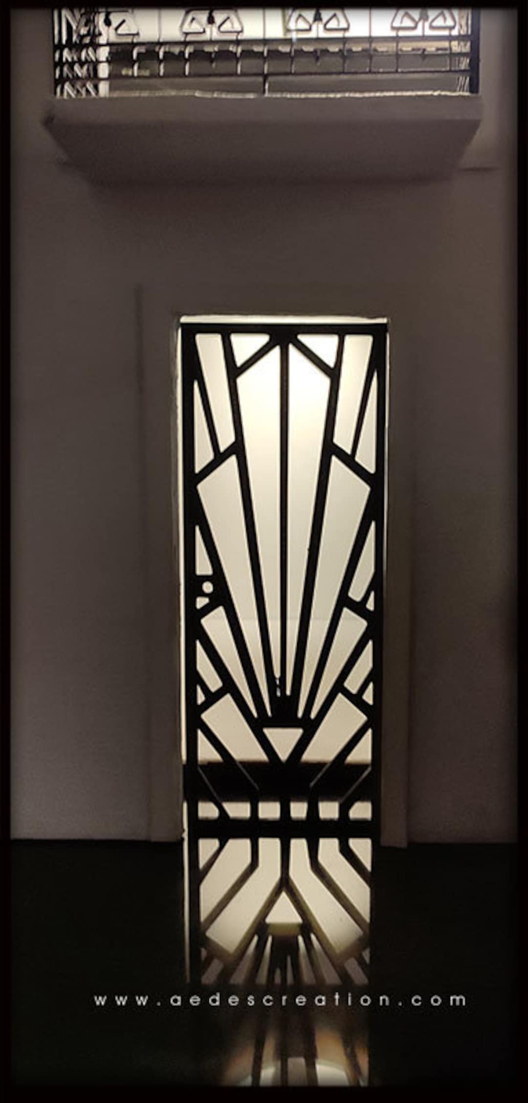 Door Grille "ironwork Style - Art Deco" - Etsy