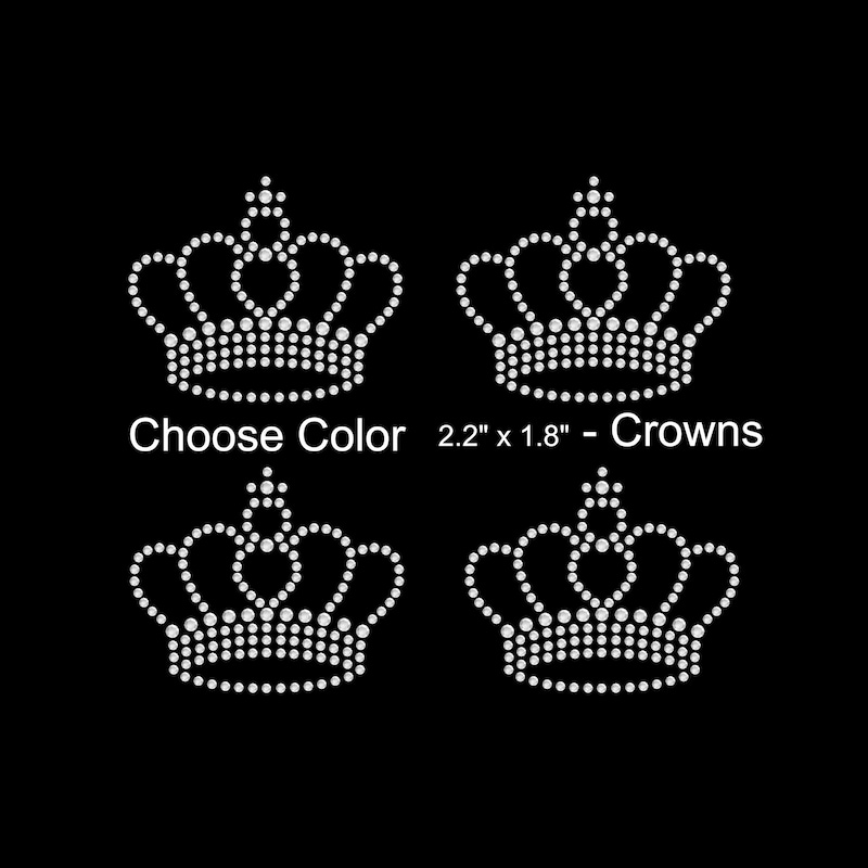 Crown Iron on Transfers - Etsy