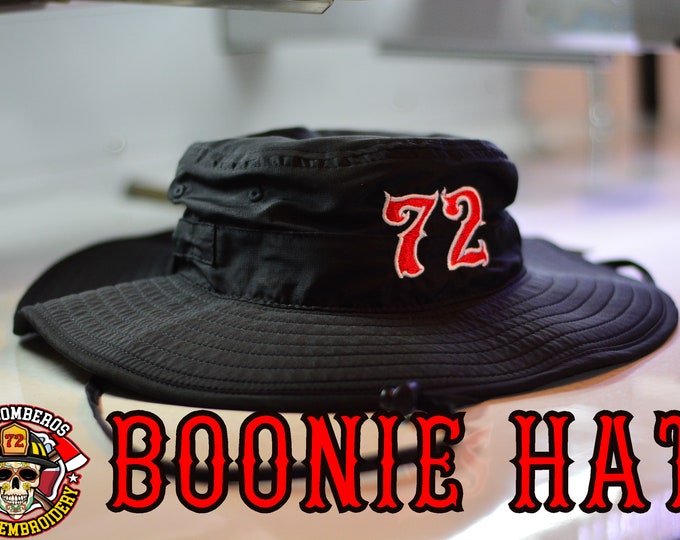 Firefighter Boonie Hat - the Game Boonie Hat - Fire Station Boonie Hat ...