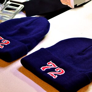 Custom Fire Station Beanie - Firefighter Beanie - Fire Fighter Beanie ...