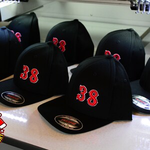 Custom Fire Station Cap 3D Puff Embroidered Firefighter - Any Color ...