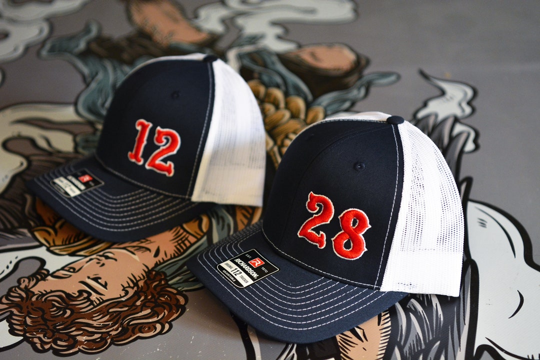 Firefighter Station Number Custom Baseball Cap - Richardson 112 Caps ...