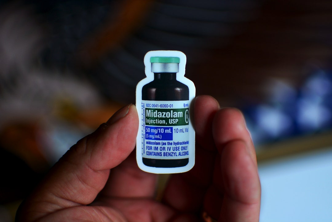 Versed Vial Sticker - Etsy