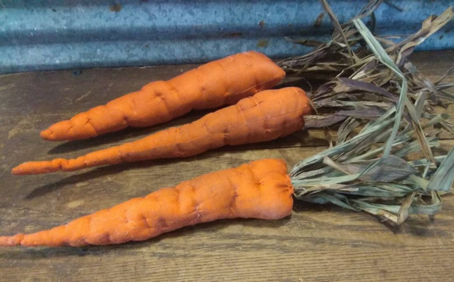 Primitive Grungy Carrots Folk Art Sewing Prim Veggies | Etsy