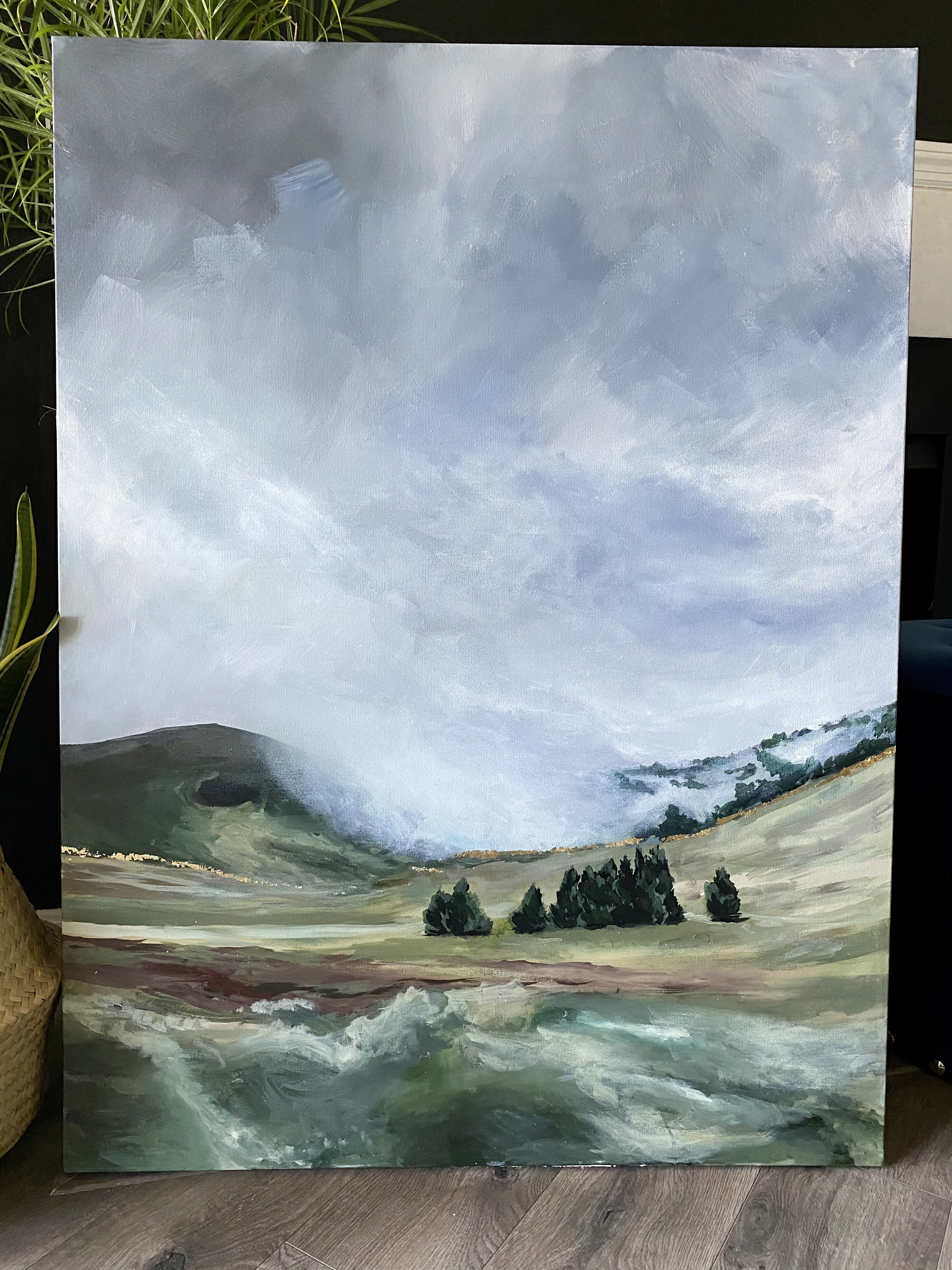 Large Wall Art Landscape Landscape Canvas Art Vertical - Etsy