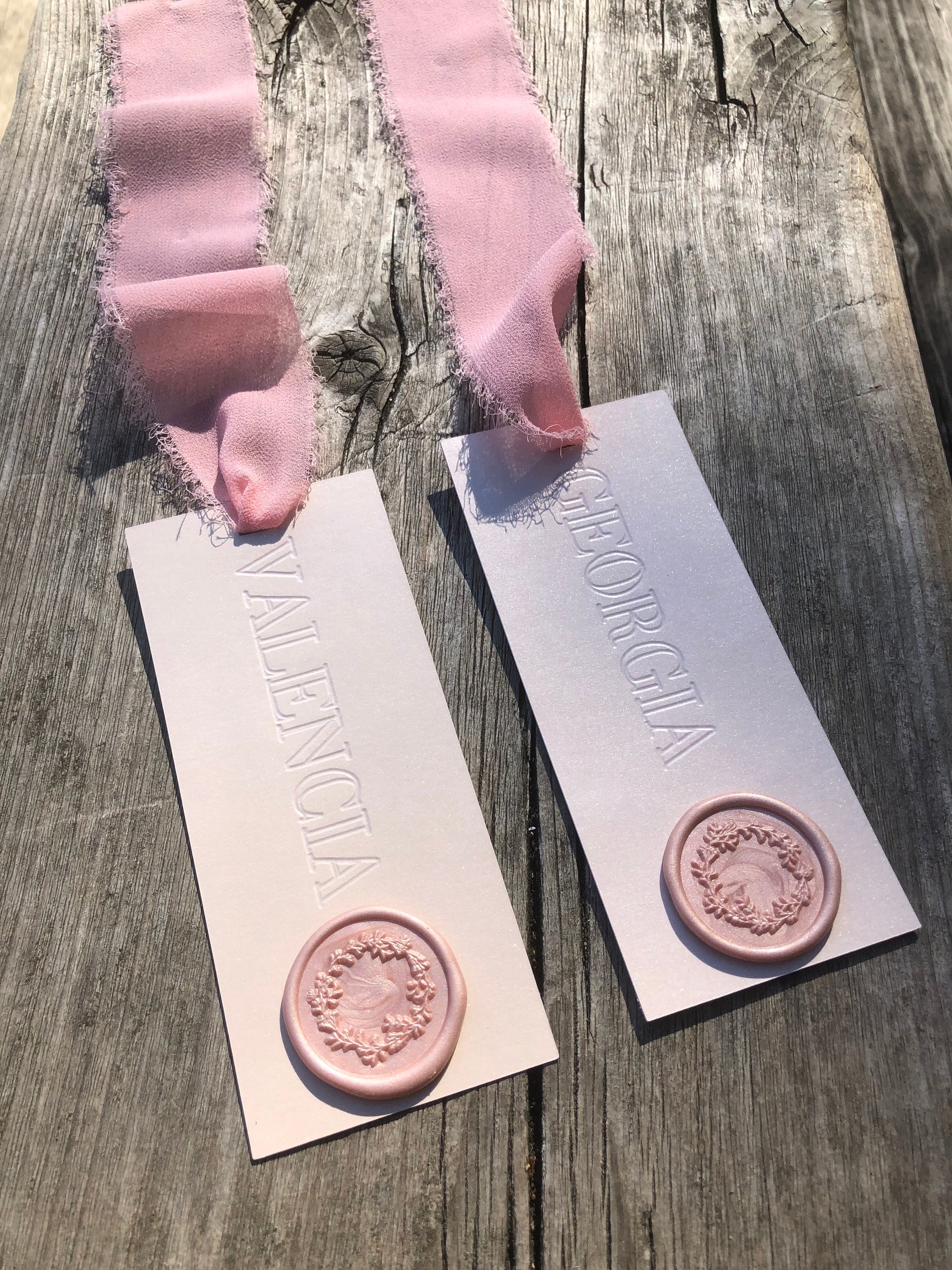 Personalized Bridesmaid Dress Name Tags Custom Debossed - Etsy