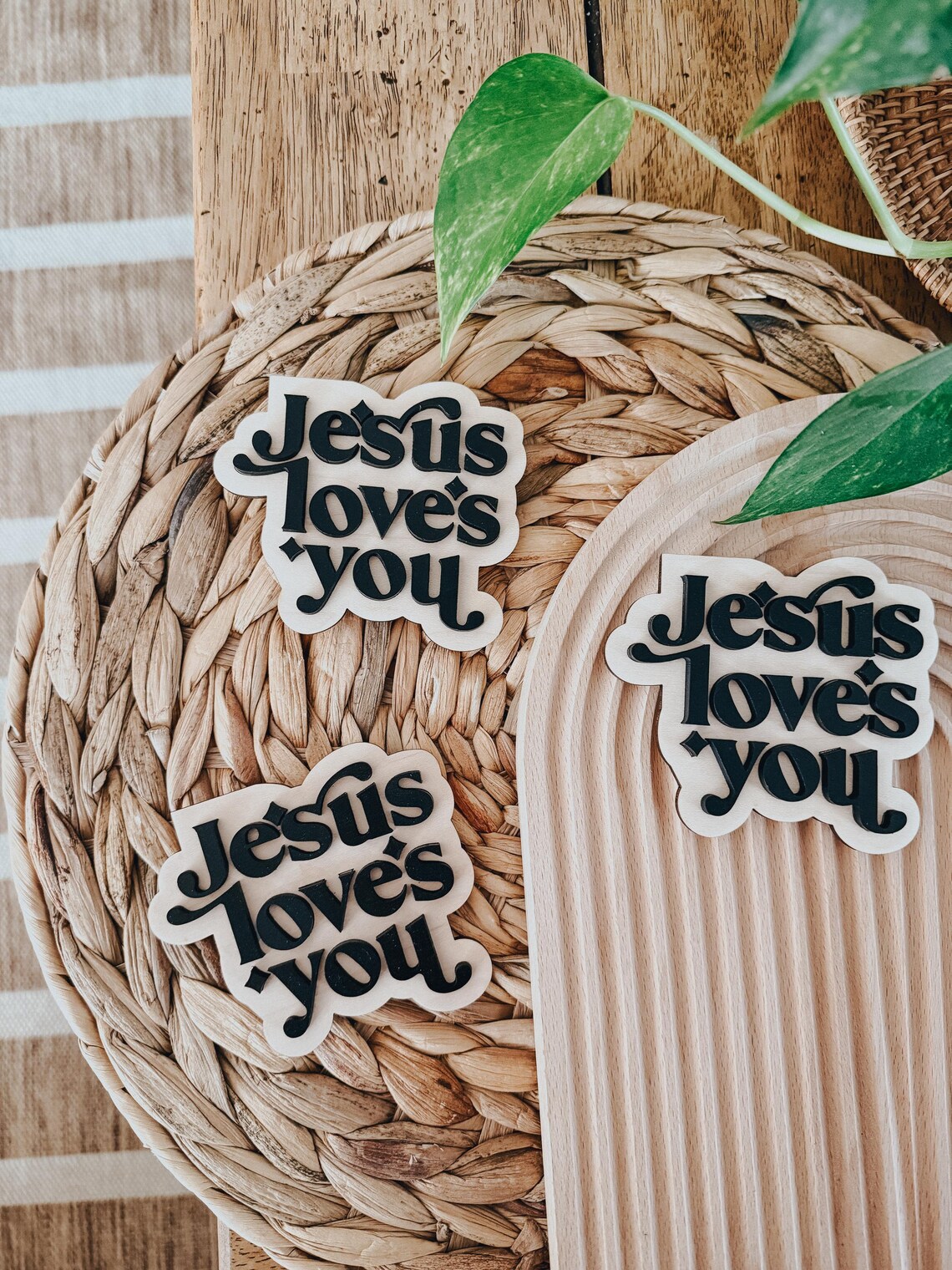 Magnet: Jesus Loves You | Fridge | Refrigerator | Christian | Jesus ...