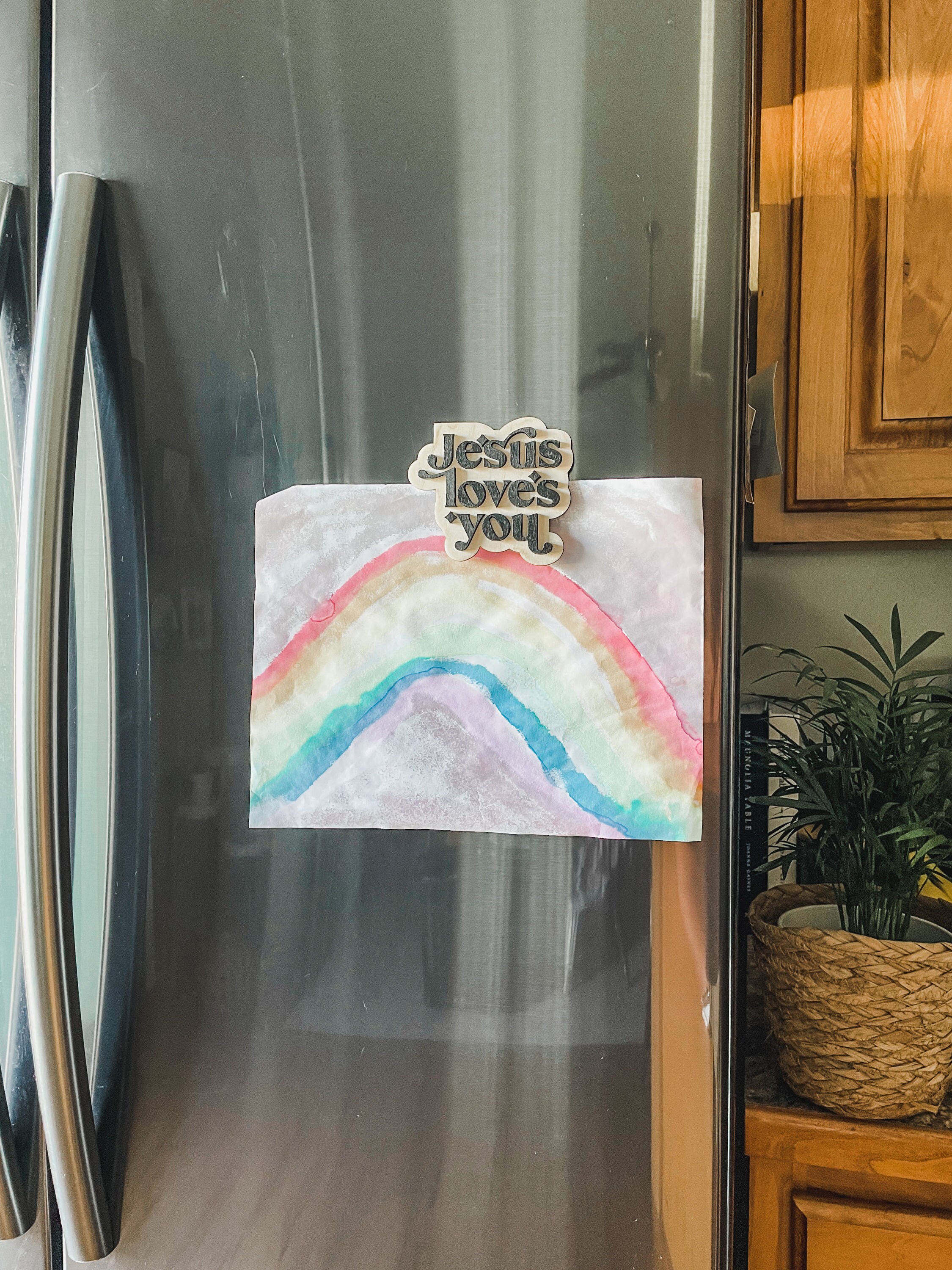 Magnet: Jesus Loves You | Fridge | Refrigerator | Christian | Jesus ...