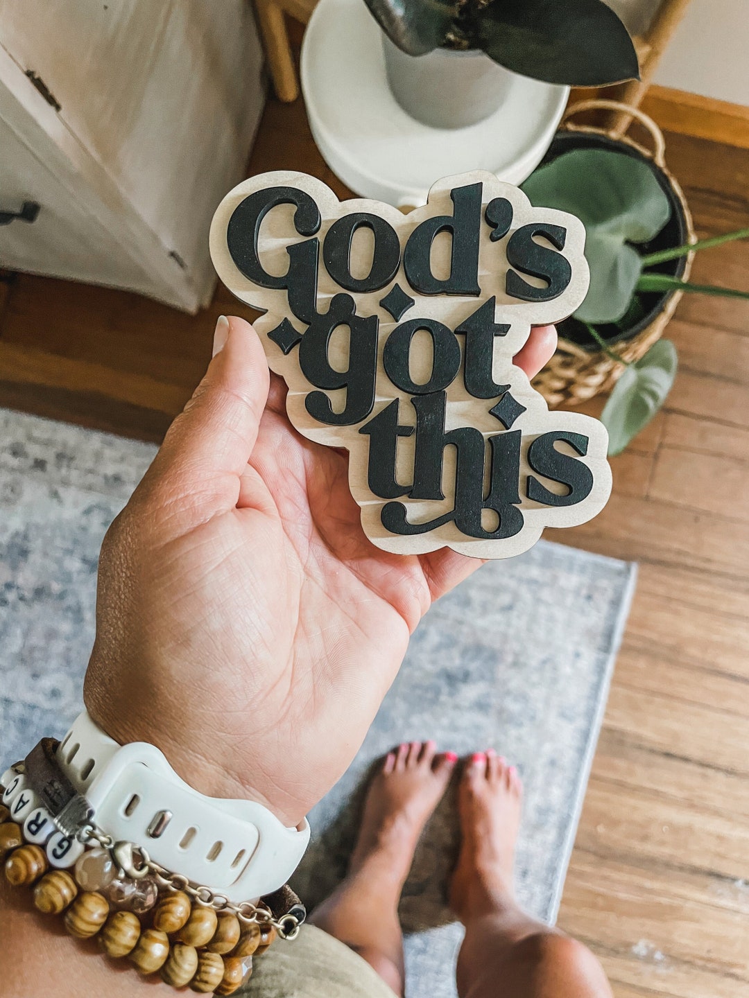 God's Got This Magnet: 3D Laser Cut Christian Decor - Etsy