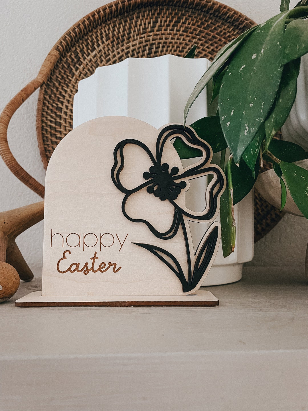 Happy Easter Arch | Easter Arch | Simple Modern Holiday Decor | Easter ...