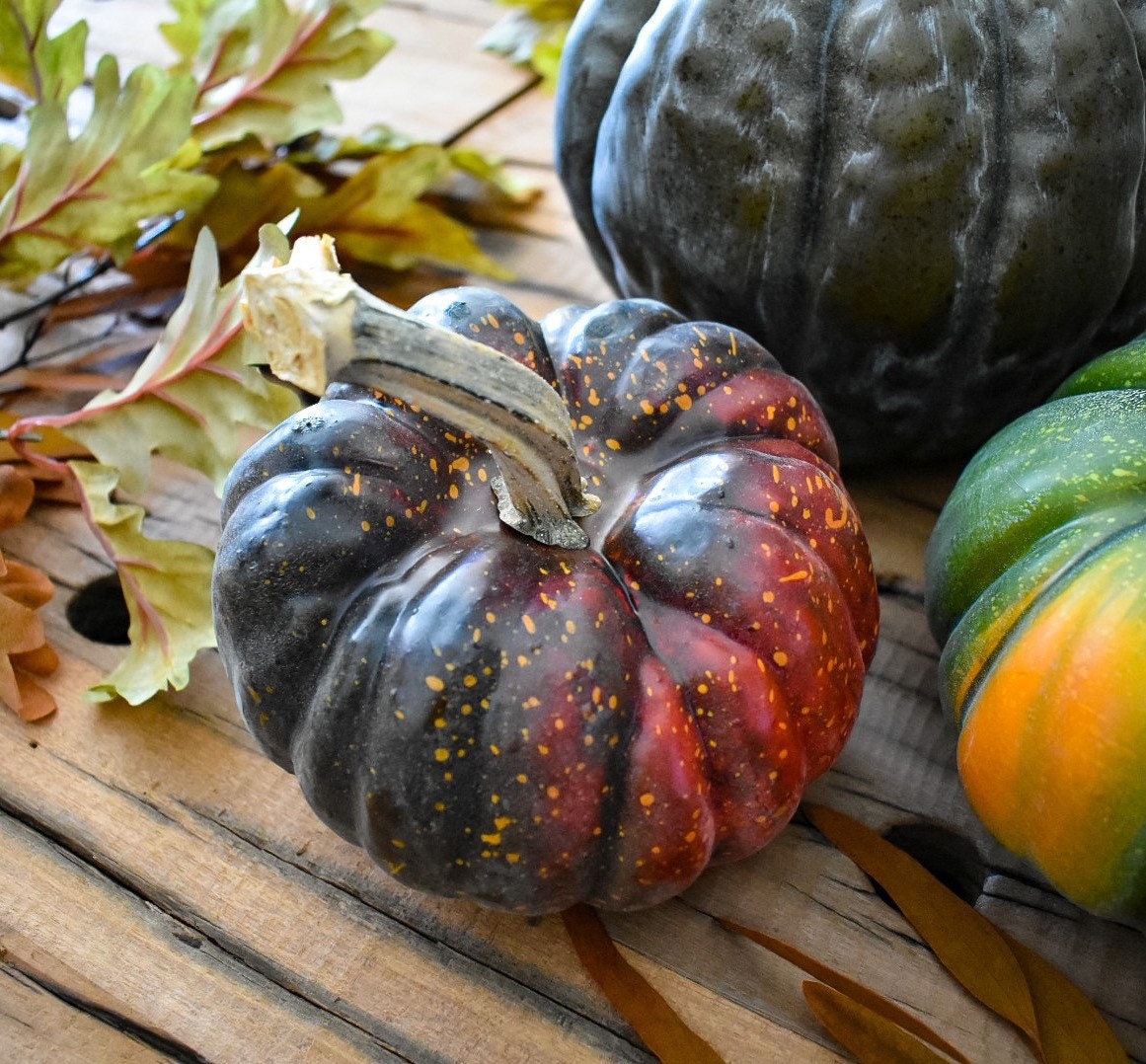 Permanent Pumpkins With Real Stems - Etsy