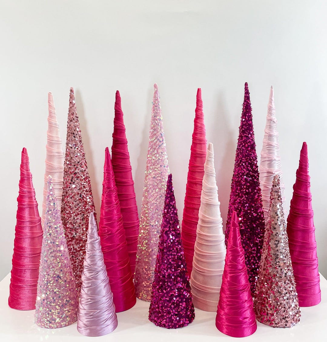 Pink Trees,sold Individually - Etsy