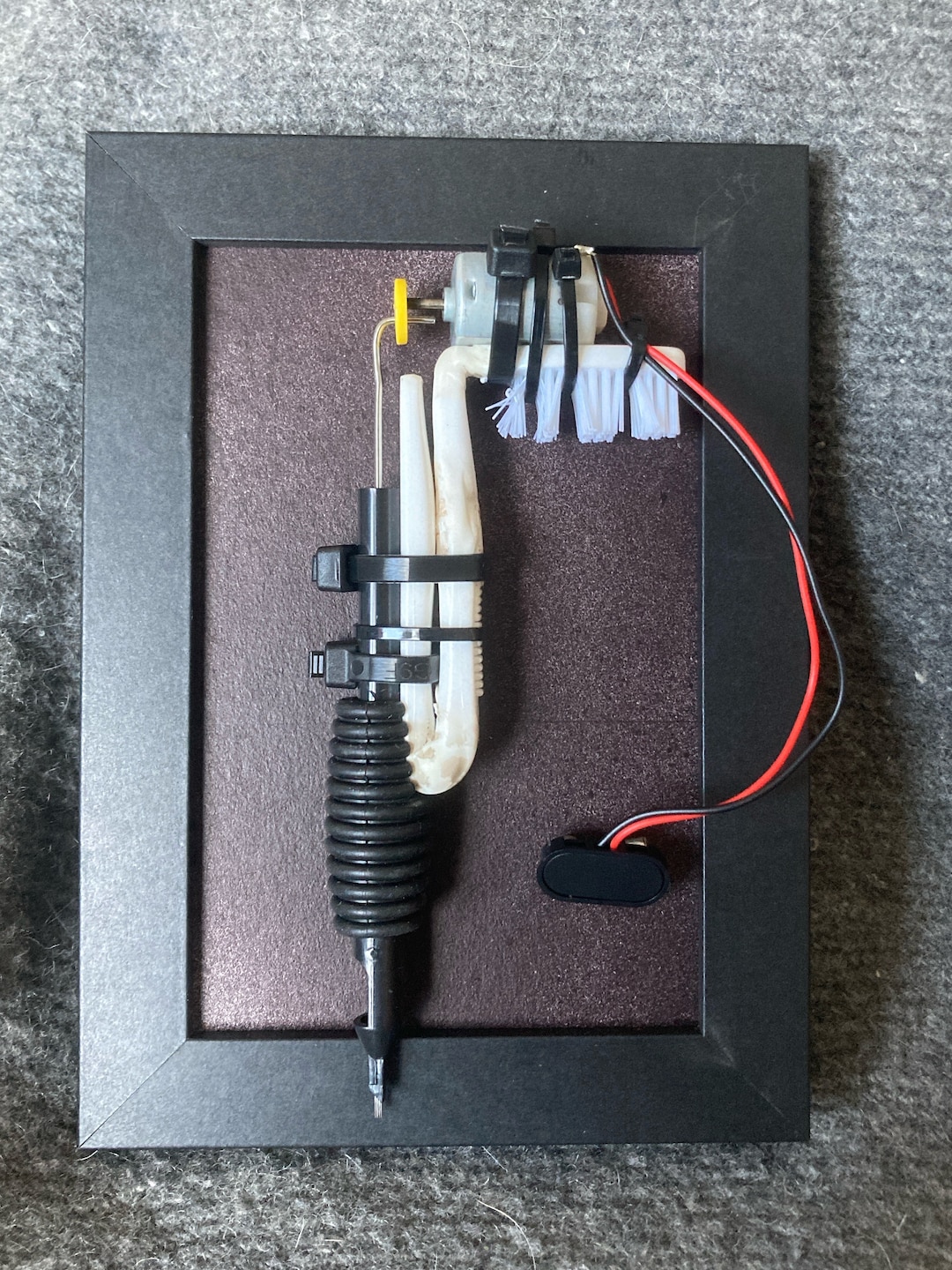 Prison Tattoo Machine Framed - Etsy