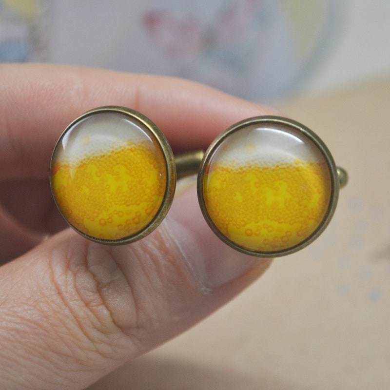 Beer Cufflinks - Etsy