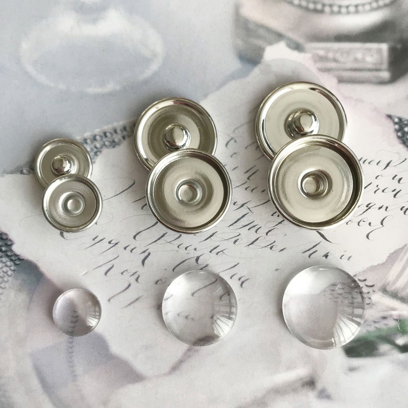Button Bezels - Etsy