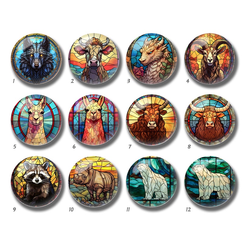 Alpaca Stained Glass - Etsy