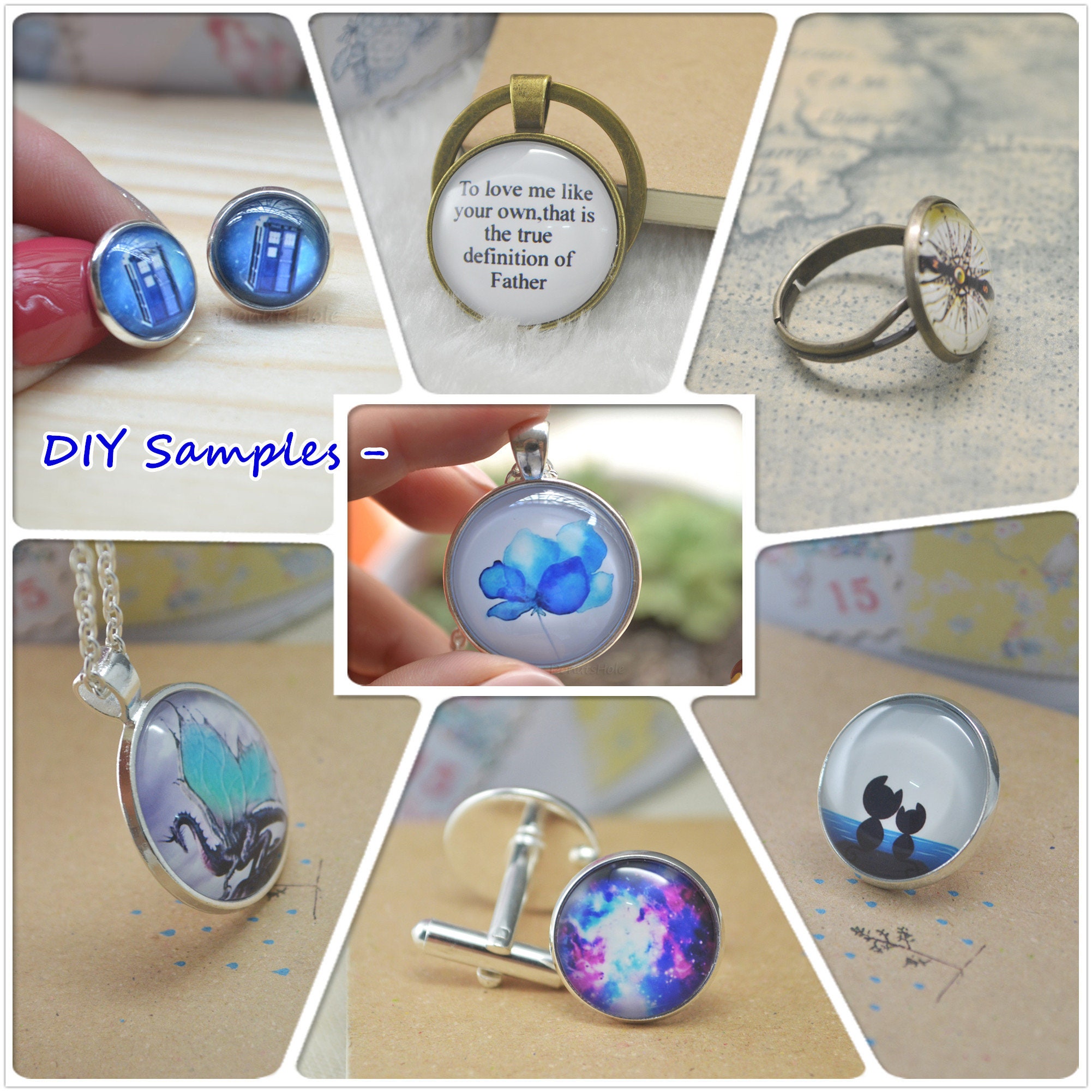 10pcs Cow Print Cabochon Animal Print photo glass Cabochons | Etsy