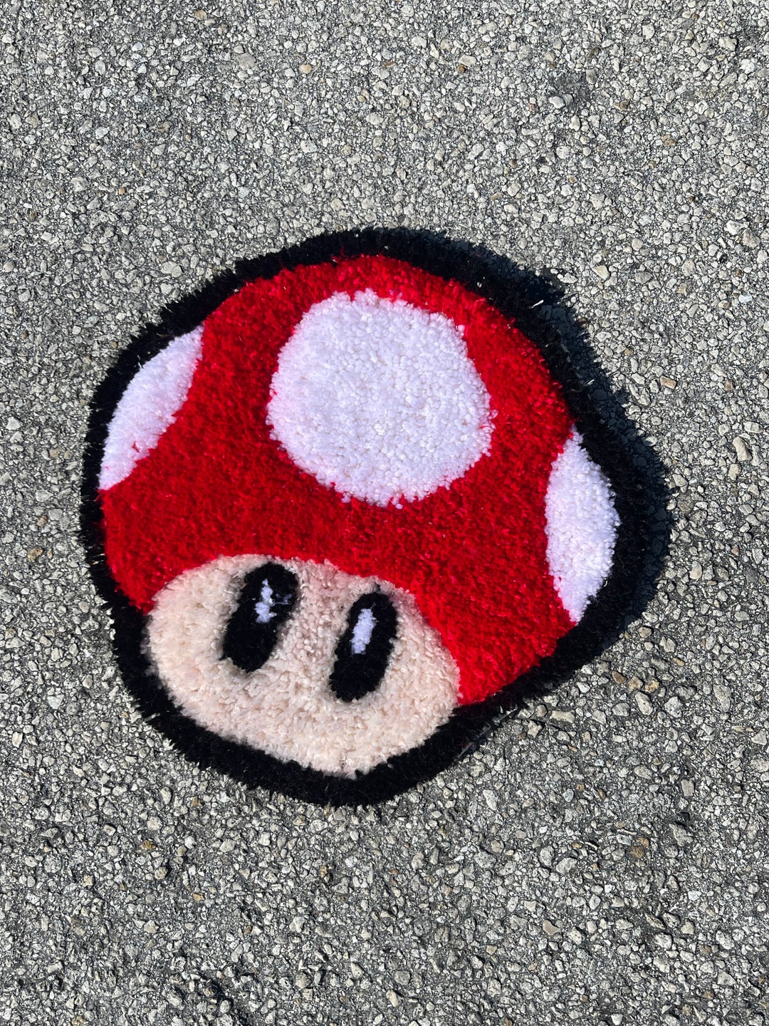 Mario Mushroom Rug - Etsy