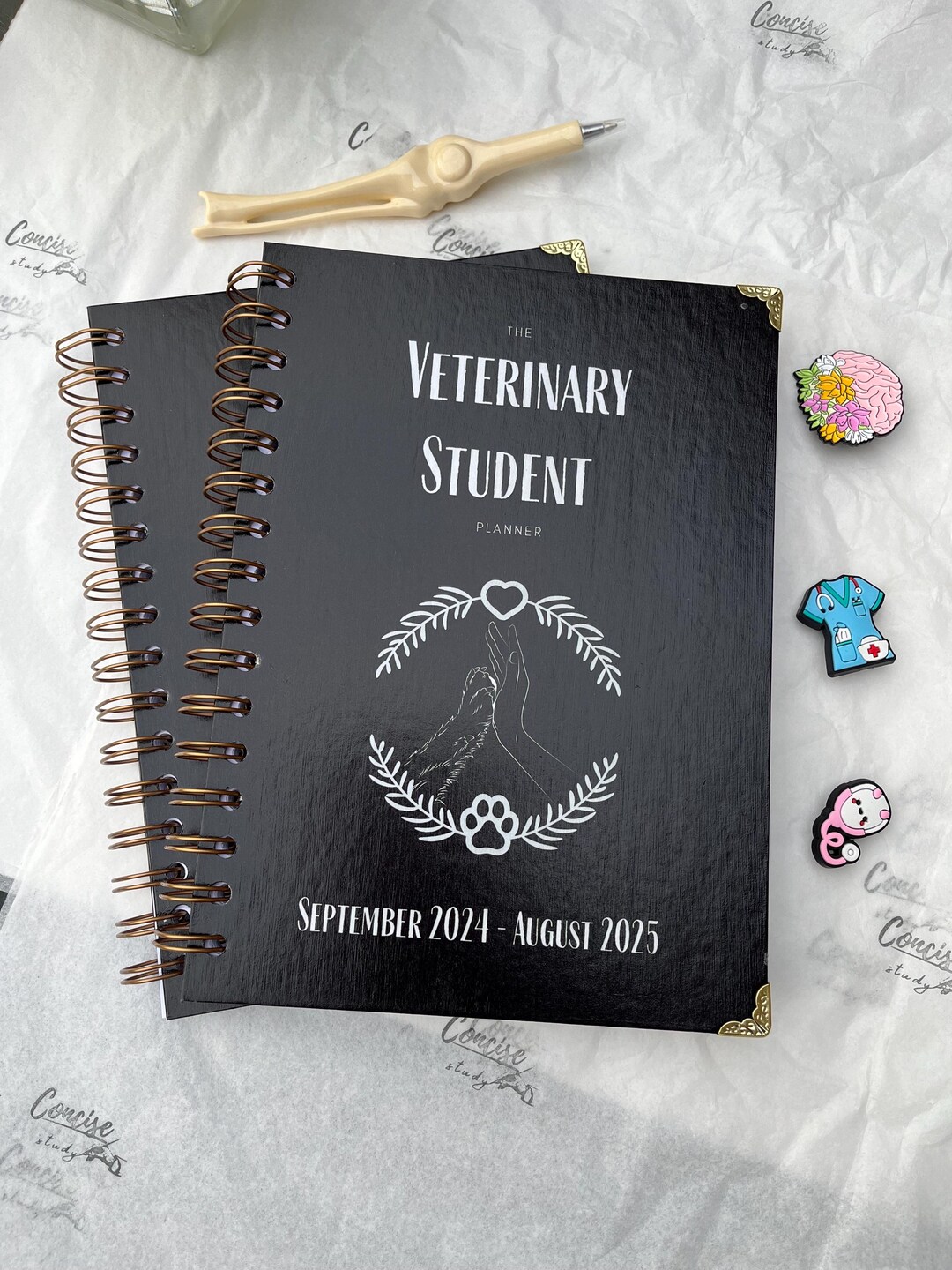 Student Vet Planner Sept 2024- Aug 2025 Dated Week-to-view A5 Academic ...