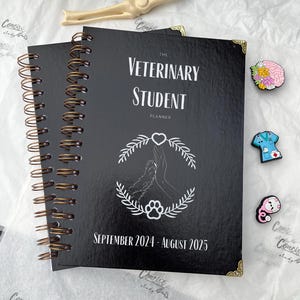 Student Vet Planner Sept 2024- Aug 2025 Dated Week-to-view A5 Academic ...