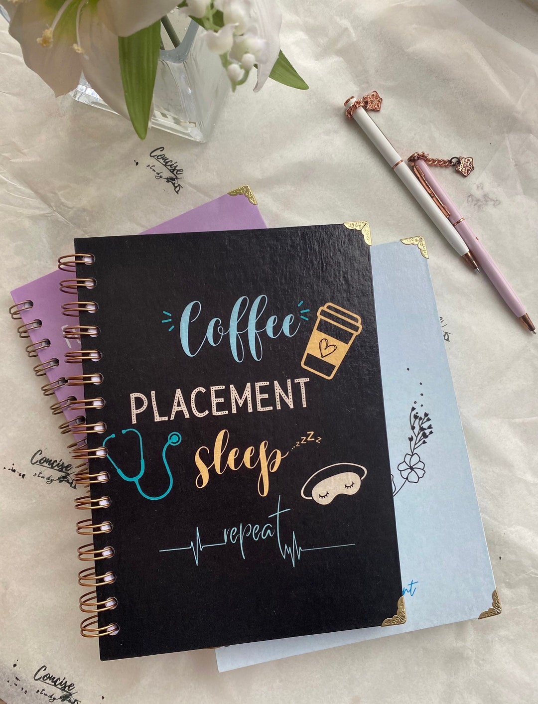 Placement Student Notebook | Medical/nursing Student Theme Notebook ...