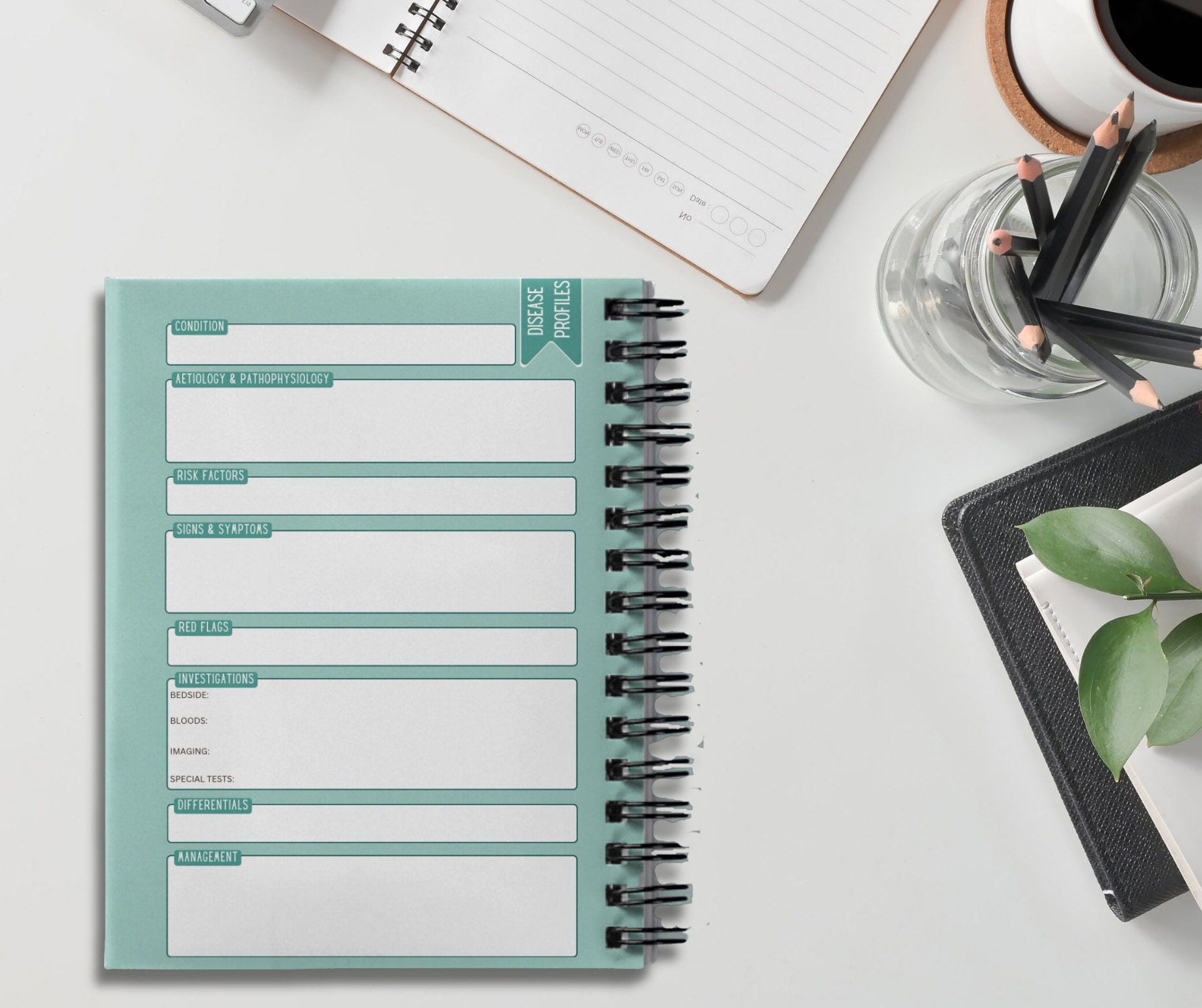 Placement Student Notebook Medical/nursing Student Theme Notebook ...