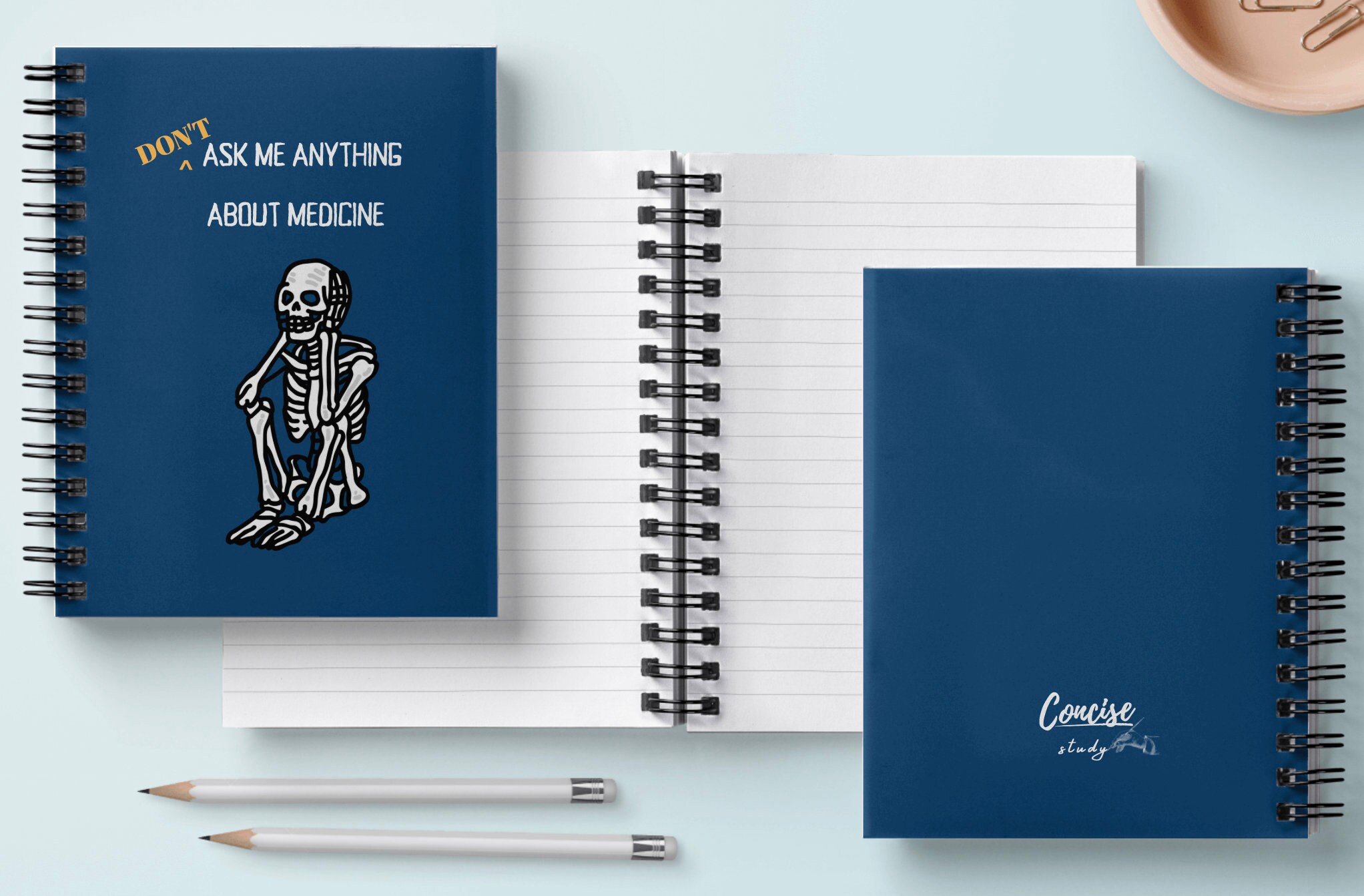 Medical Theme Notebook Personalised Spiral Notebook Student Doctor ...