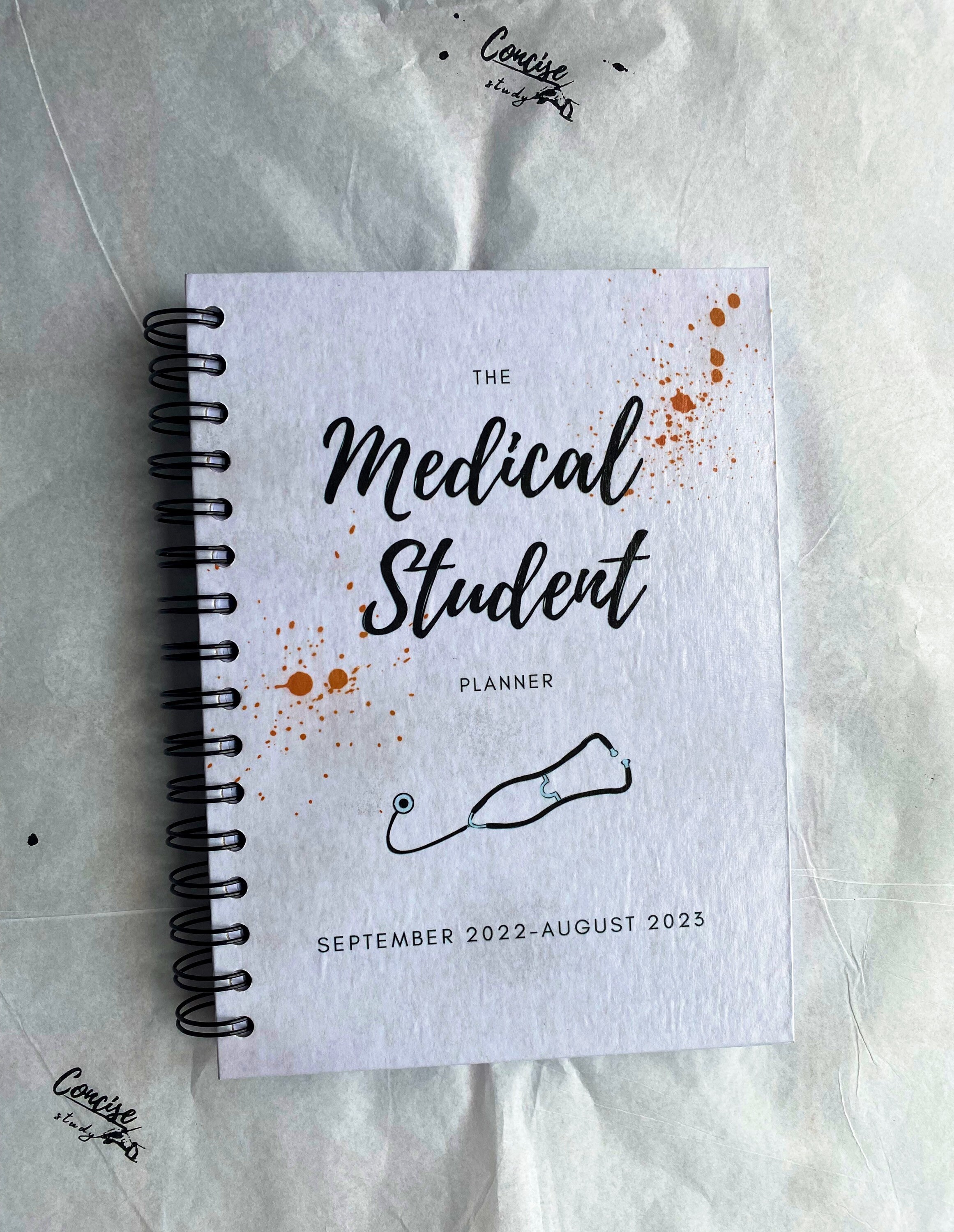 Medical Student Planner A5 DATED Week-to-view Academic - Etsy UK