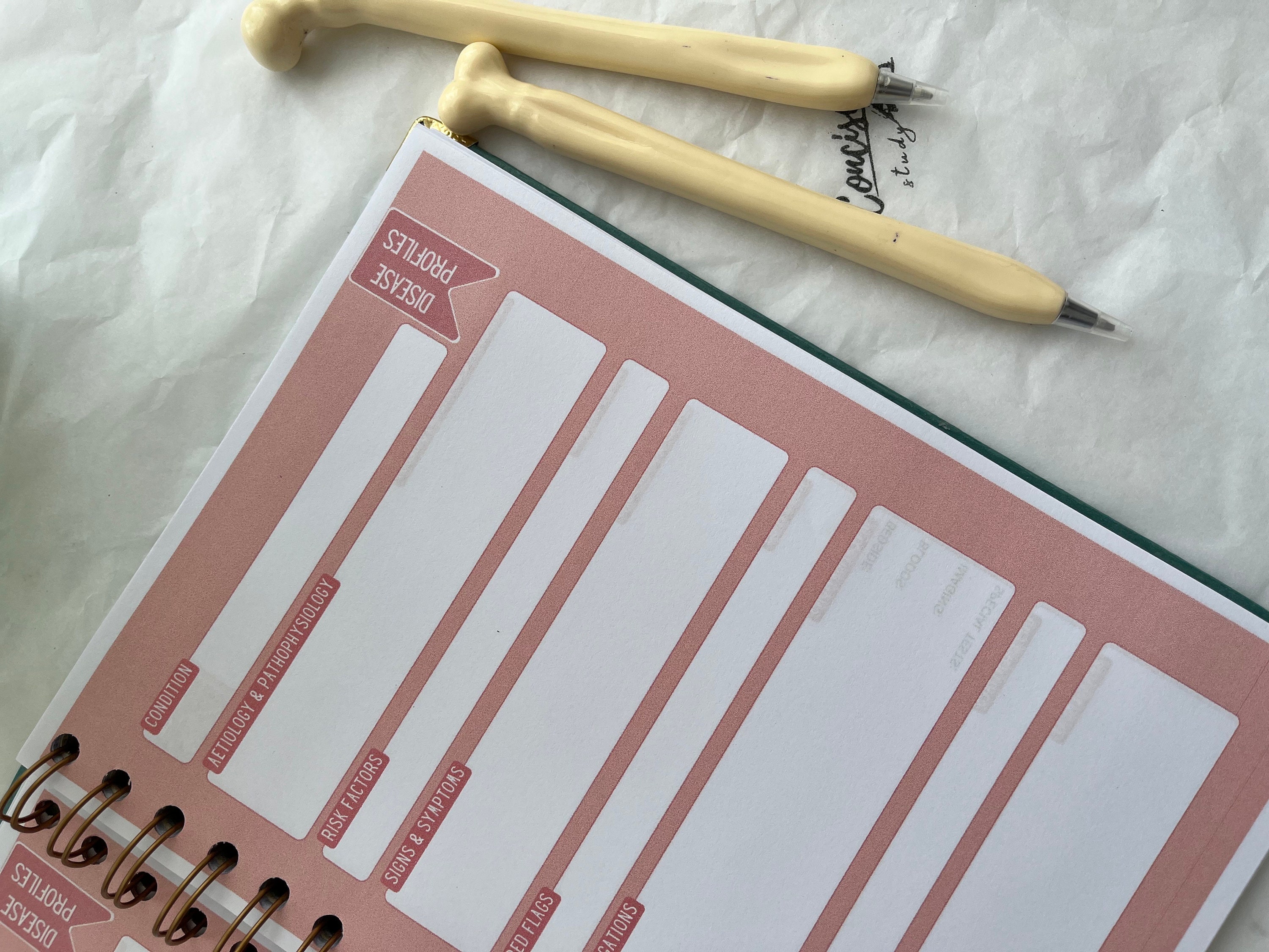 Medical Theme Notebook Personalised Doctor Spiral Notebook - Etsy UK