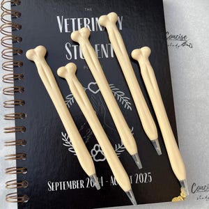Bone Anatomy Pen Funky Human Skeleton Pen Black Ink Cute Gifts for ...