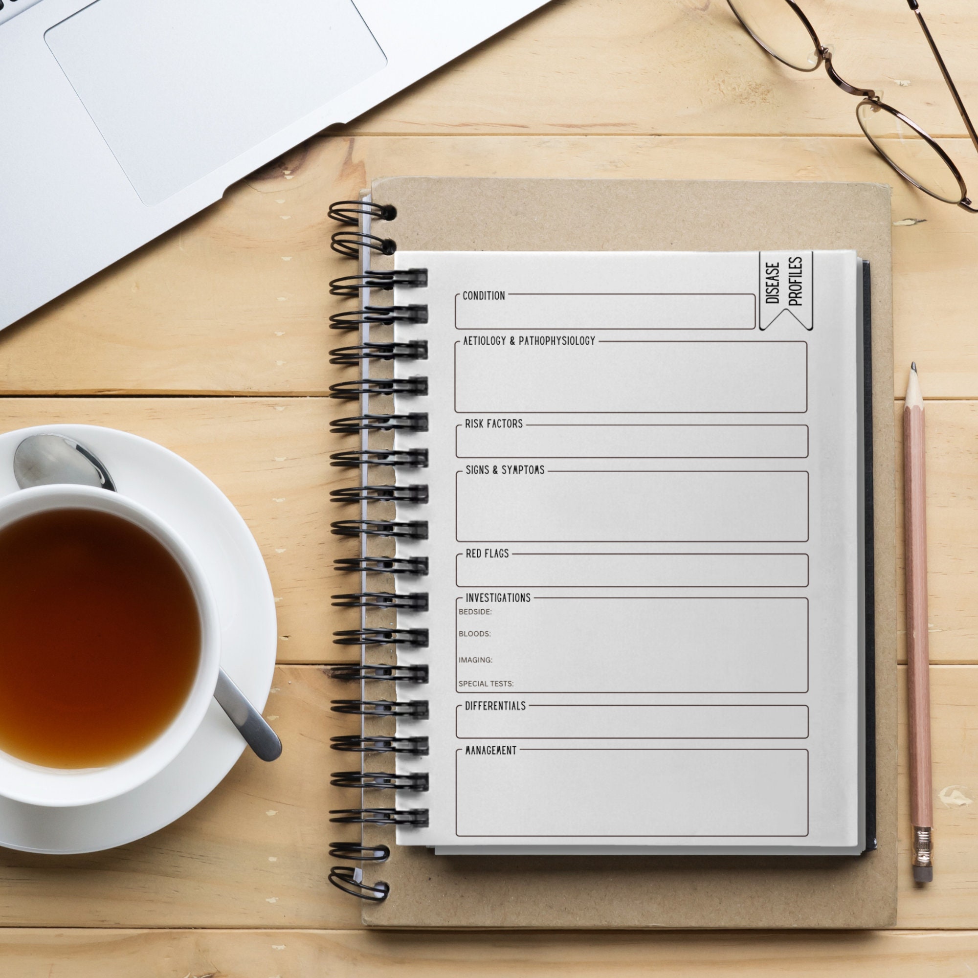 Placement Student Notebook Medical/nursing Student Theme Notebook ...