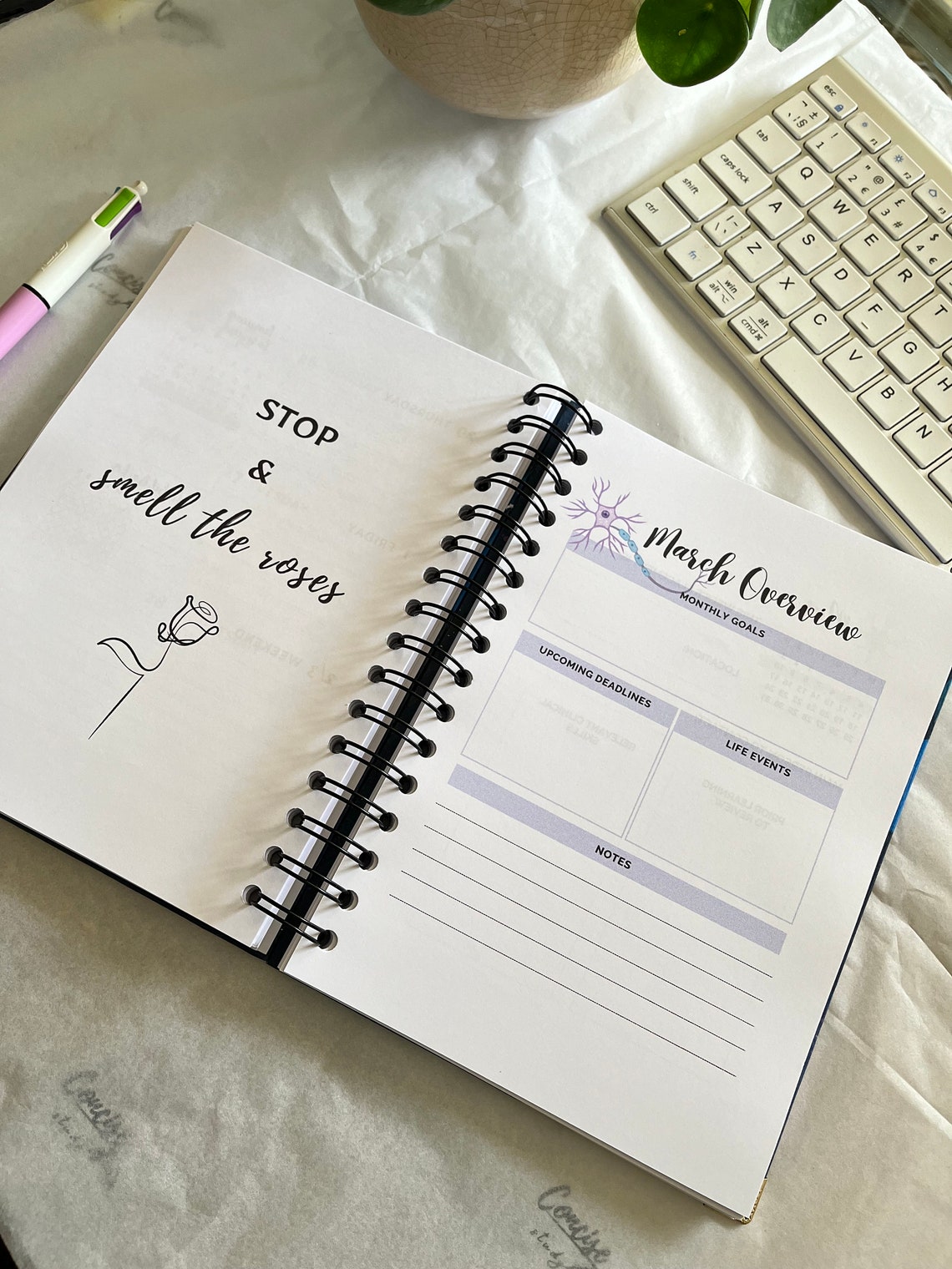 Medical Student Planner A5 DATED Week-to-view Academic Diary Sept 2024 ...